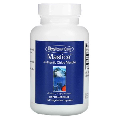 2 X Allergy Research Group, Mastica, Chios Gum Mastic, 120 Vegetarian ...