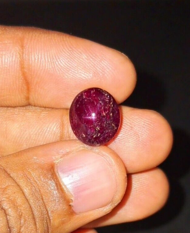 STAR RUBY RARE NATURAL RED 14.50 Ct WHOLE SALE CABOCHON PRICE REDUCED ...