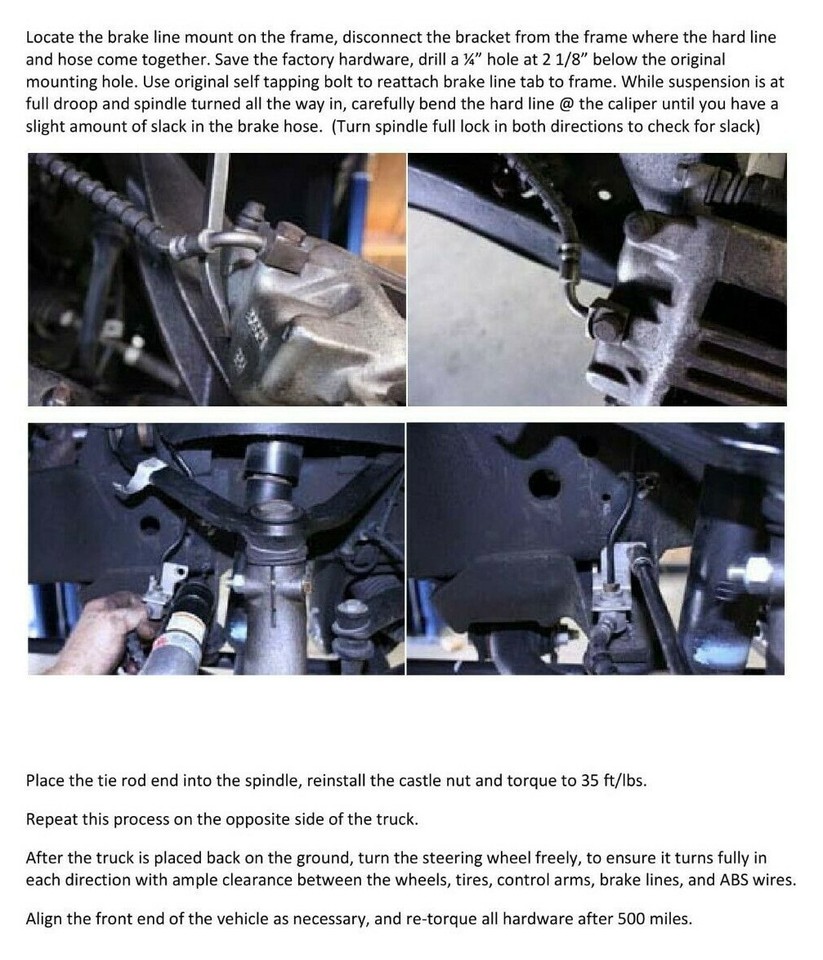 Lift Kit 4" Spindles 2" Shackles MaxTrac K883042B Fits Ford Ranger 2wd ...