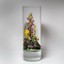 Randall Grubb "Garden Wall" flowers and rocks tall glass column glass ...