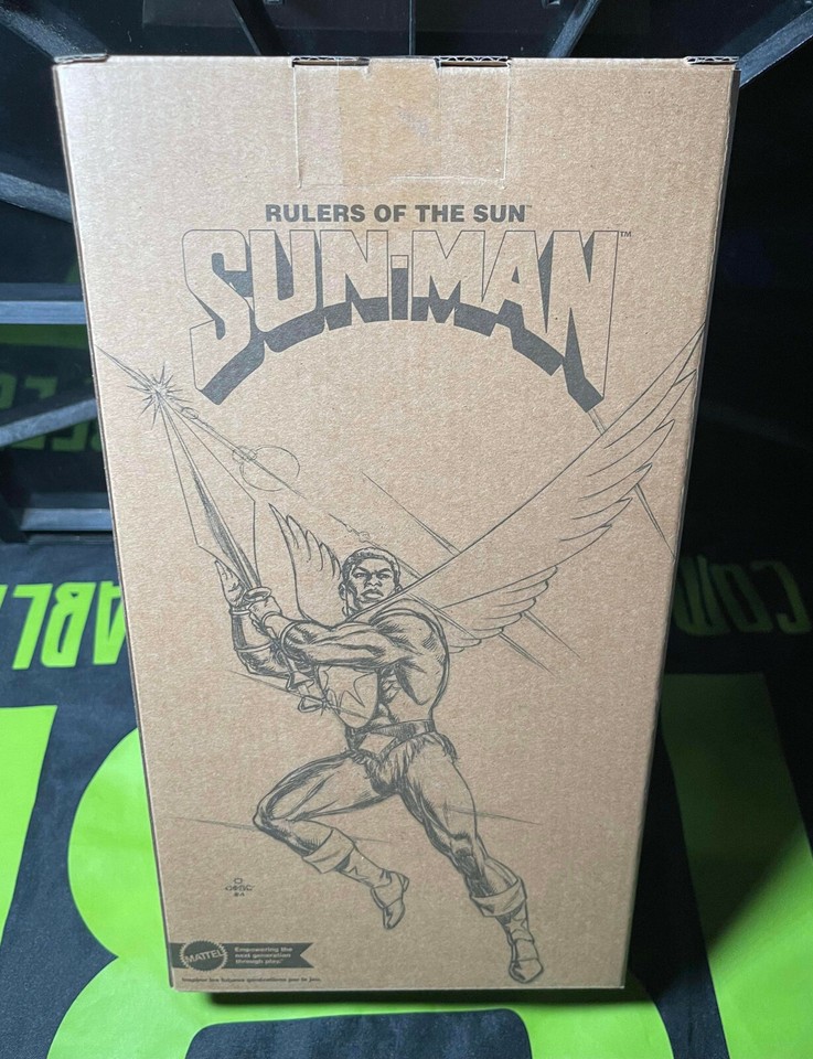 ORIGINS SUN MAN He-man Mattel Creations MOTU In Hand Powercon 2021 SDCC ...