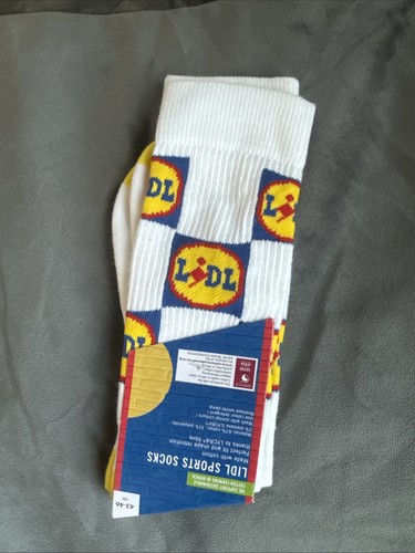 Lidl Limited Edition 2024 White Cotton Sport Socks (10-13) | eBay