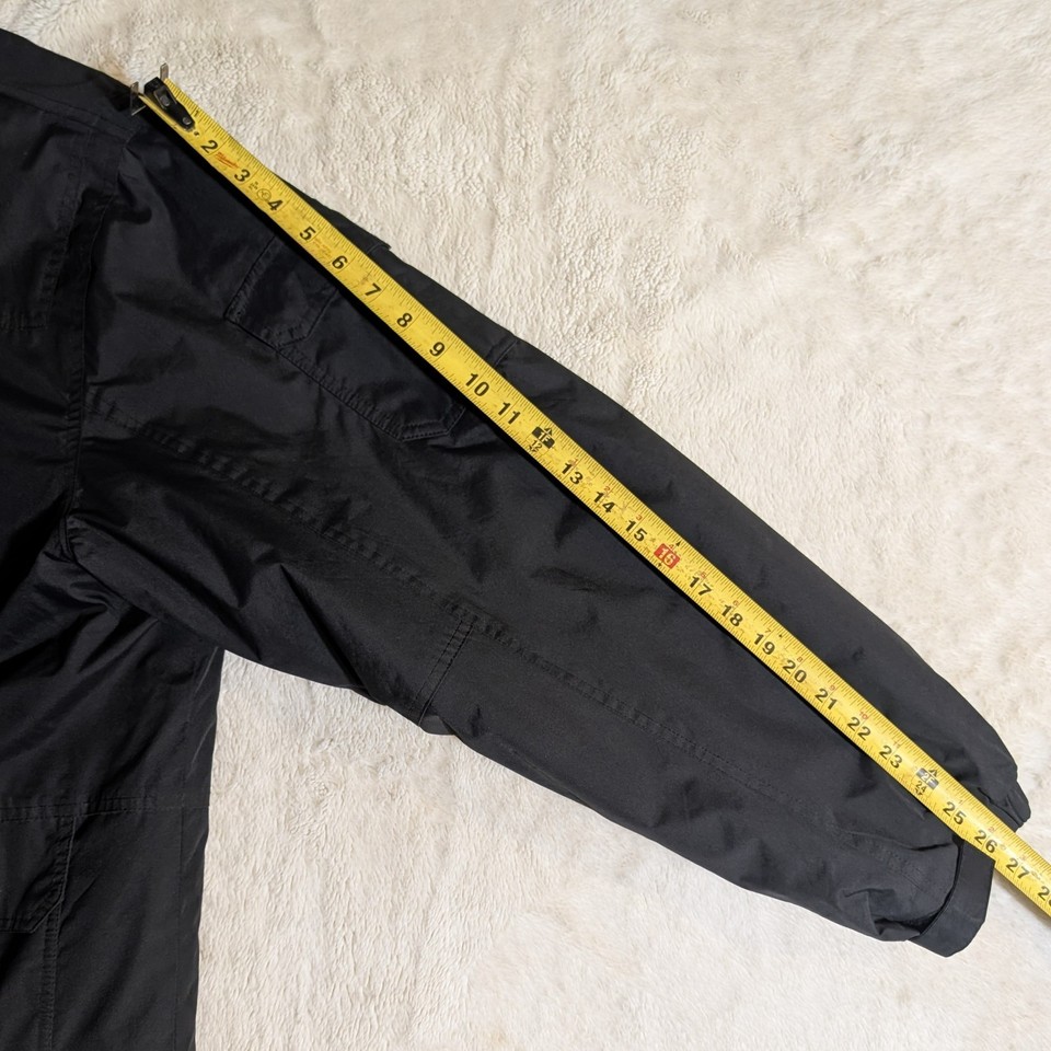 NordicTrack Men's Parka Jacket XXL 50-52 Black Removable Lining Hood ...