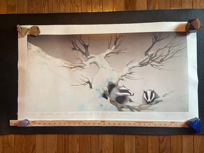 Roger Dean 'Badger' Print: Prog Rock History, One Live Badger, Yes | eBay