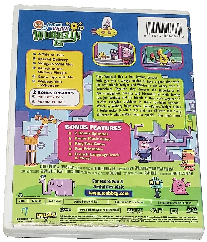 Wow! Wow! Wubbzy: a Tale of Tails DVD 13138246882| eBay