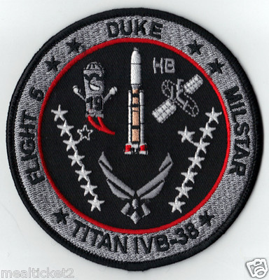 TITAN IV B -38 - DUKE - MILSTAR FLIGHT 5 - USAF NRO DOD SATELLITE ...