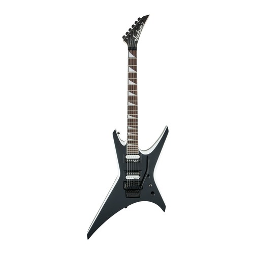 Jackson JS Series Warrior JS32 6 String Black with White Bevels ...