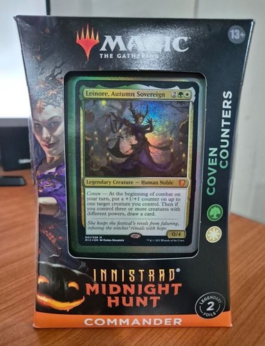 MTG Commander Deck 2021 Innistrad Midnight Hunt - (COVEN COUNTERS ...