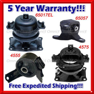 M621 Fits 2017 Honda Odyssey 3.5L Engine Motor & Trans Mount Set 4pcs ...