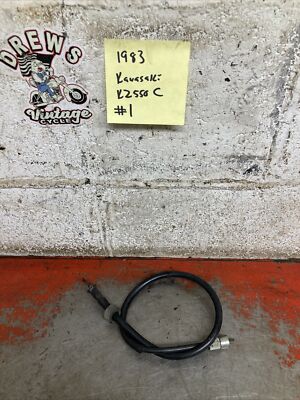 1983 Kawasaki Kz550c KZ 550 Ltd Speedometer Cable | eBay