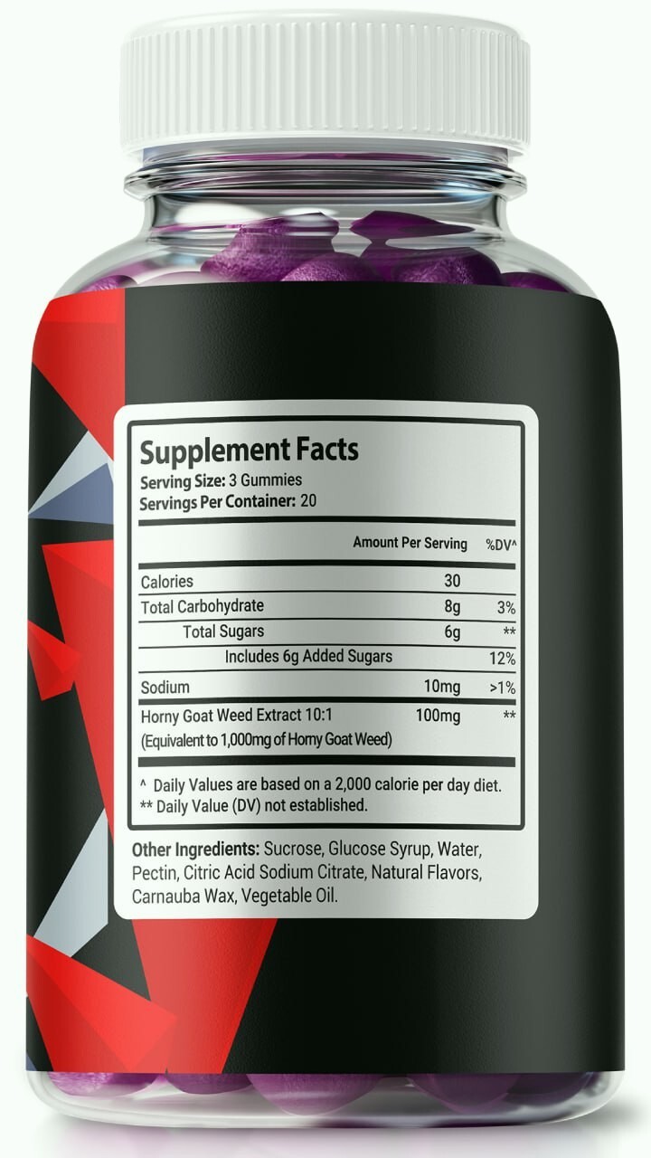 Vital Core Power Male Enhancement Gummies, Vital Core Power ED Gummy ...