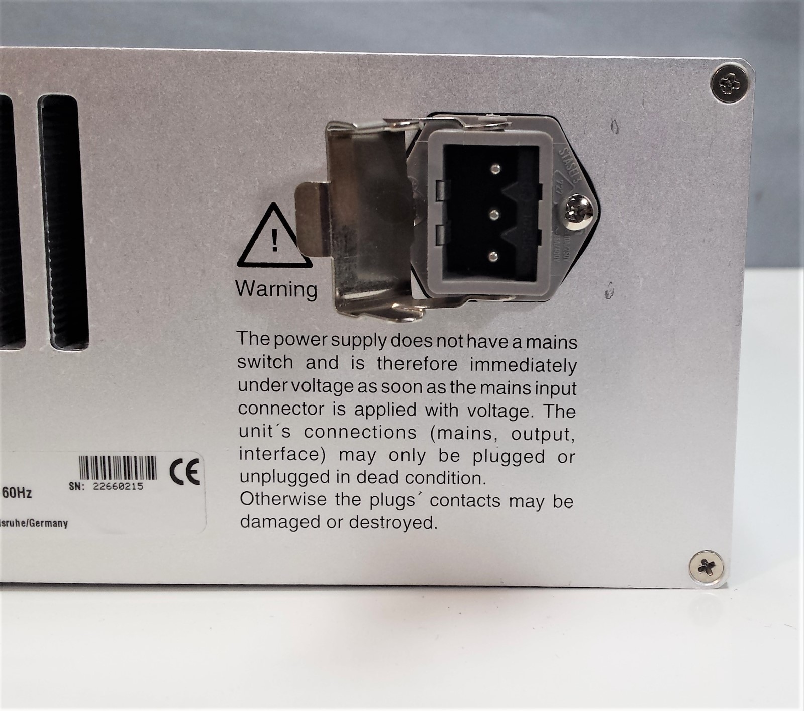 KNIEL ENERGY 3000 Analog Primary Switched Power Supply, 140VDC, 25A ...