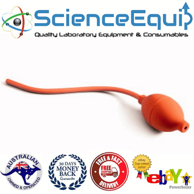 Single Bellow Bulb Rubber for Automatic burette or atomiser Red - 1 Pc ...