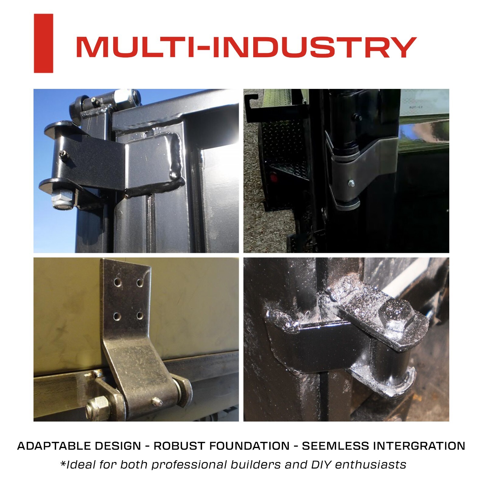 Sidco Supply Dump Trailer Hinges -Trailer Door Strap - Heavy Duty Truck ...