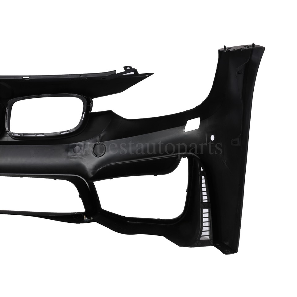 F30 M3 Style Front Bumper Cover Kit W/Fog Lights For BMW 3 Series 2012 ...