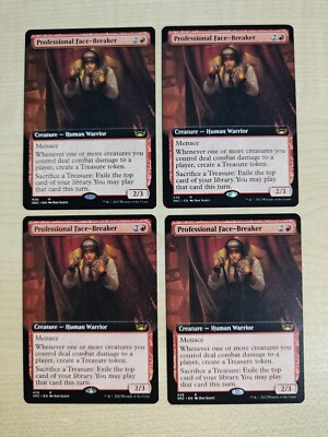 MTG Professional Face-Breaker EA NM x4 | eBay