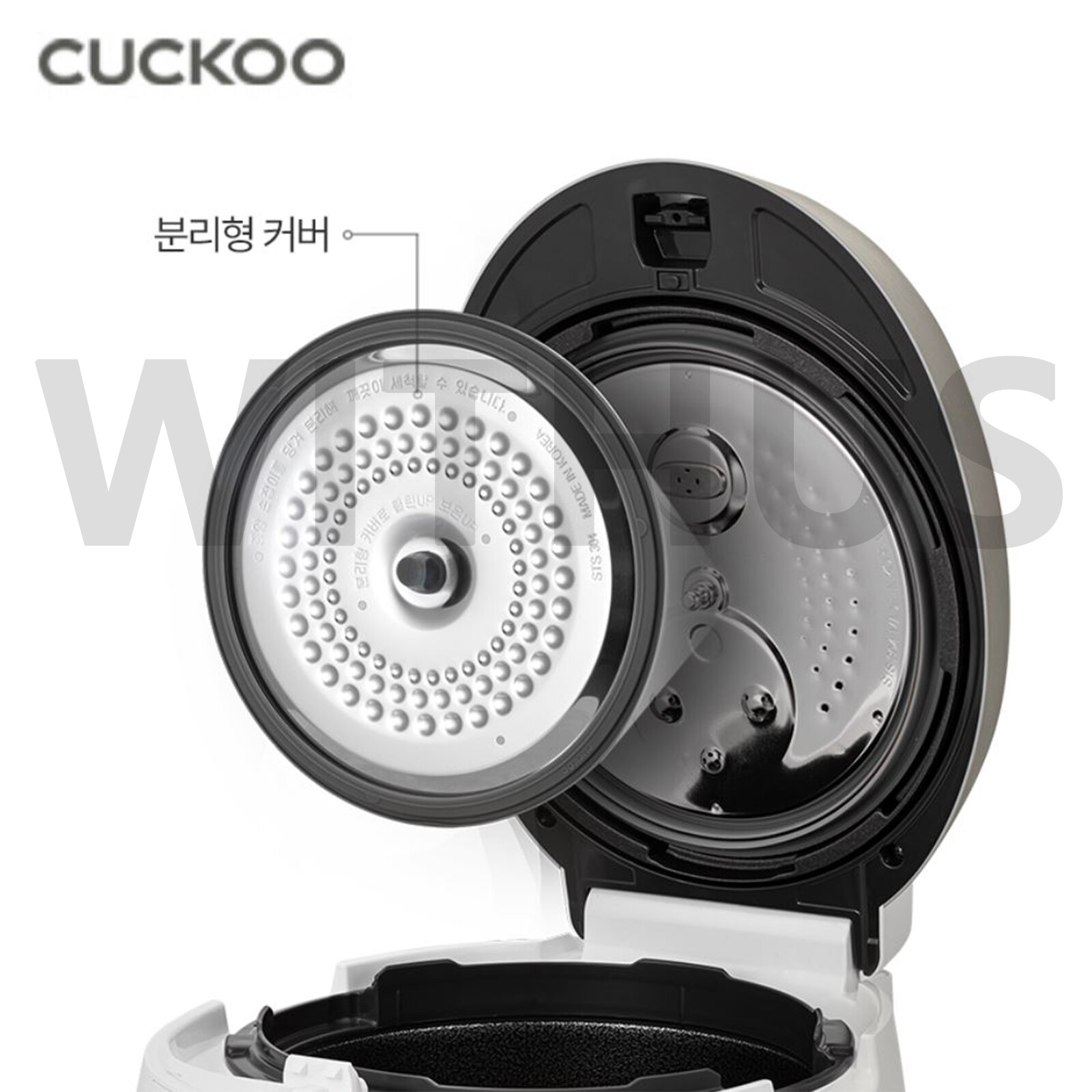CUCKOO CRP-RT109FW/FG Twin Pressure Electric Rice Cooker for 10Peoples ...