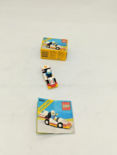 LEGO 6503 Sprint Racer Original Box Classic Town Vintage Race Car Race ...