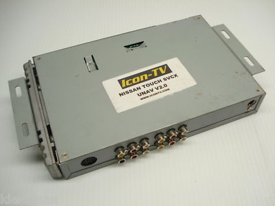 Icon TV Svc-X-Unav V2.0 Converter Nissan Touch | eBay