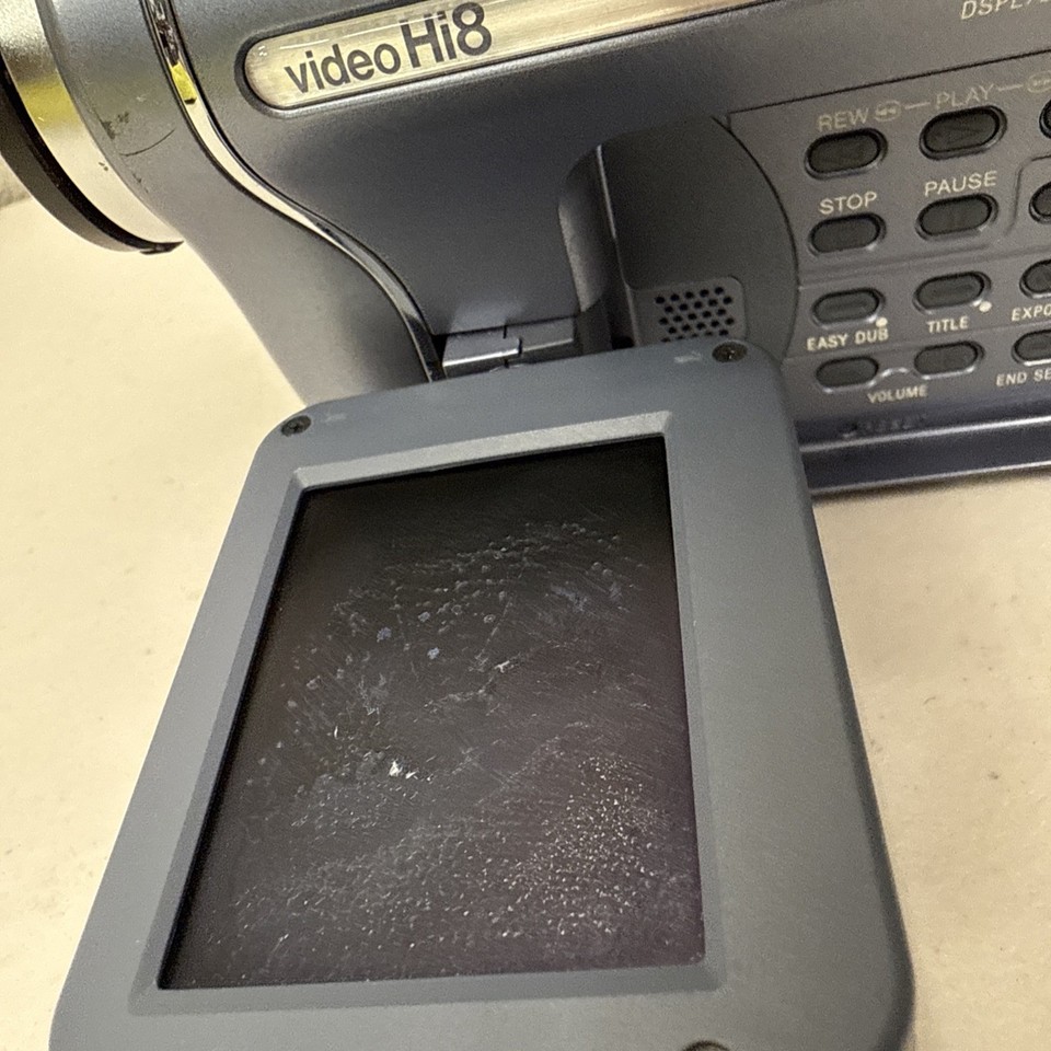 Sony Handycam CCD-TRV328 Hi-8 Analog Chrome Blue Camcorder -READ ...