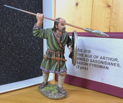 John Jenkins "SX-31B "Anglo Saxon/Danes Saxon Fyrdman" Age of Arthur w ...