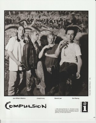 COMPULSION - ORIG INTERSCOPE RECORDS 8X10 PUBLICITY PHOTO - 1994 - PUNK ...