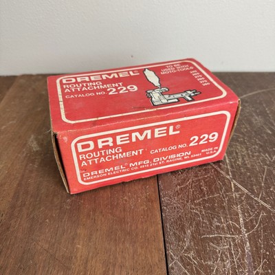 Dremel Routing Attachment 229 Moto-Tool Rotary Tool Woodworking Router ...