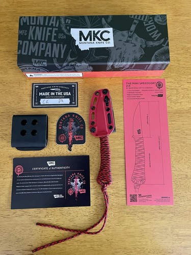 Montana Knife Company MKC “Limited Edition” Blood Brothers Mini ...