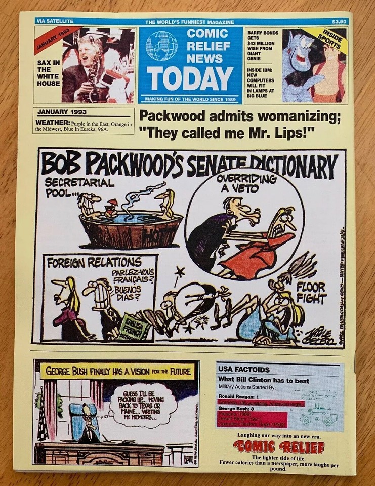 Comic Relief Magazine No. 46 January 1993 | eBay