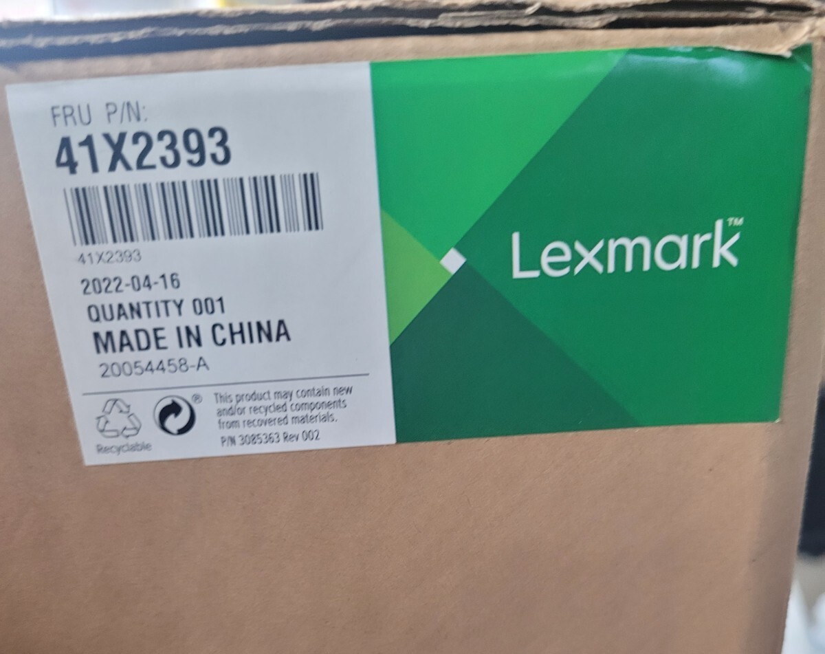 Genuine Lexmark 41X2393 Transfer belt for Lexmark MC3224 C3226 CS331 ...