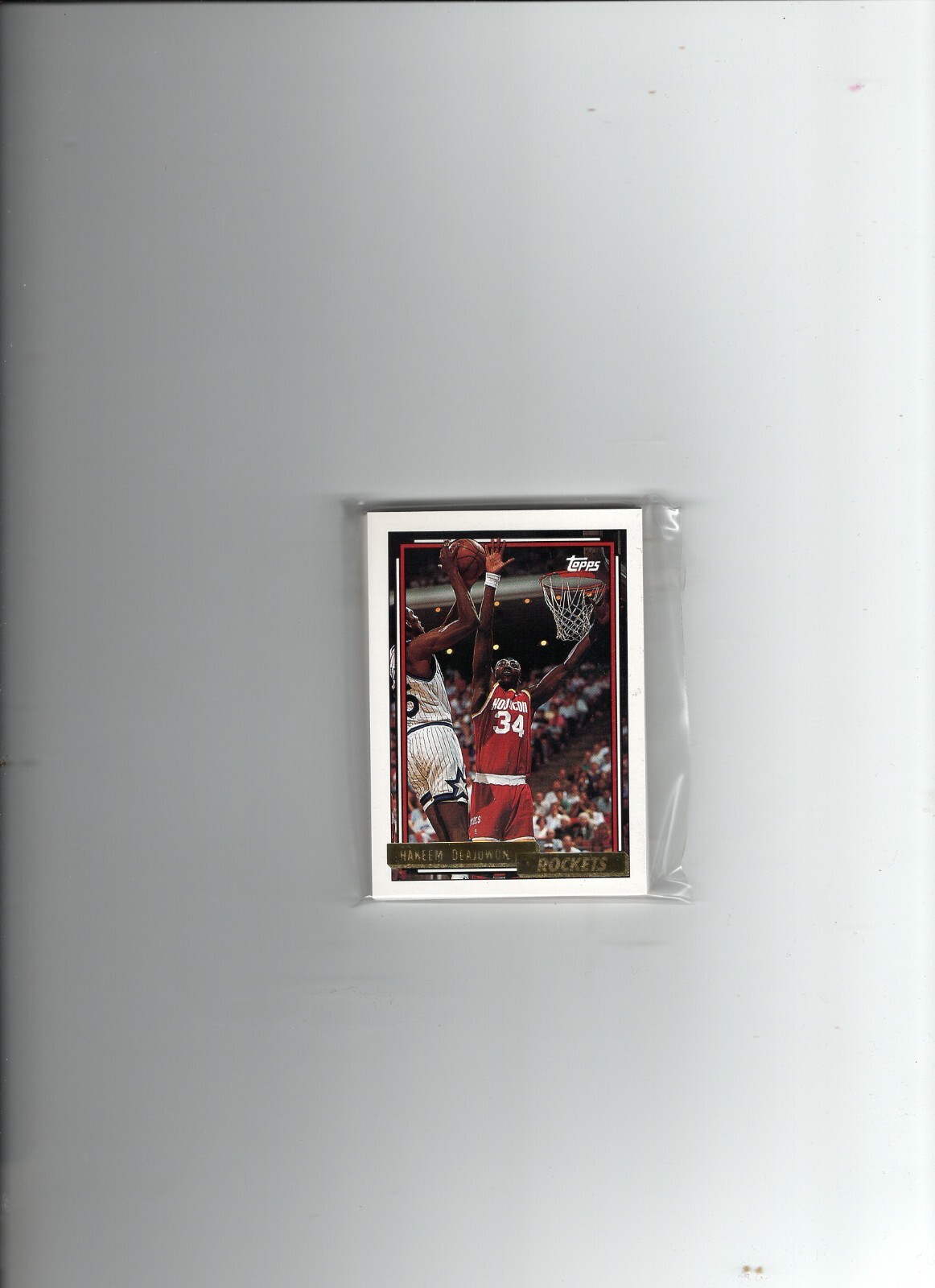 1992-93 HOUSTON ROCKETS Topps Gold TEAM SET (17) *TS850* | eBay