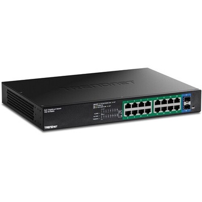 TRENDnet 18-Port Gigabit Edgesmart POE+ Switch TPE-TG182ES | eBay