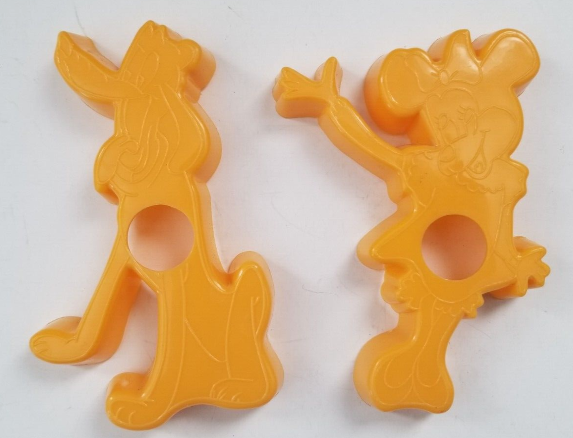 Vintage Eagle Walt Disney Cookie Cutter Lot of 2 - Minnie and Pluto | eBay