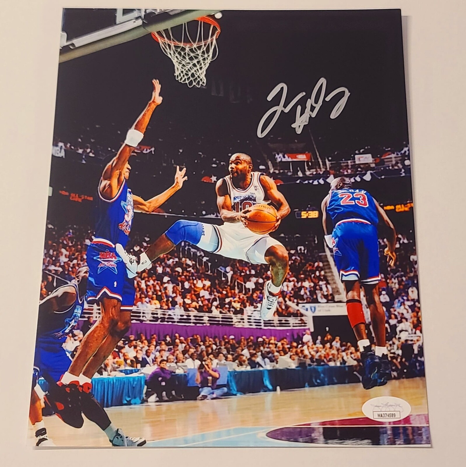 Tim Hardaway Signed Autographed 8x10 Photo JSA Michael Jordan Miami ...