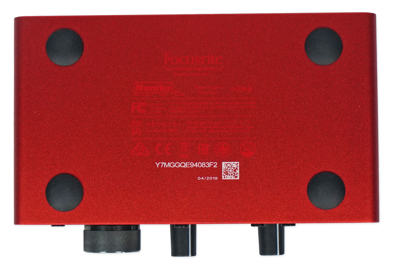 Focusrite SCARLETT SOLO 3rd Gen 192kHz USB Audio Recording Interface ...