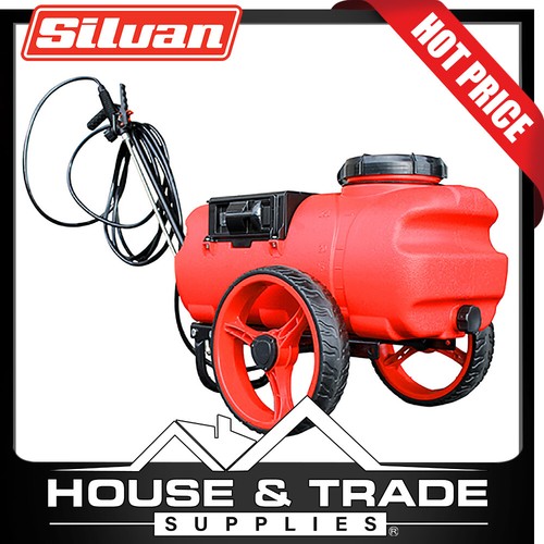 Silvan Trolley Sprayer 25L w/ Rechargeable Li-Ion Battery SP25-TR3 ...
