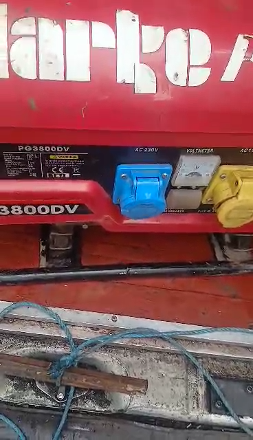 Clarke PG3800dv Power Generator - Red dual voltage output | eBay UK