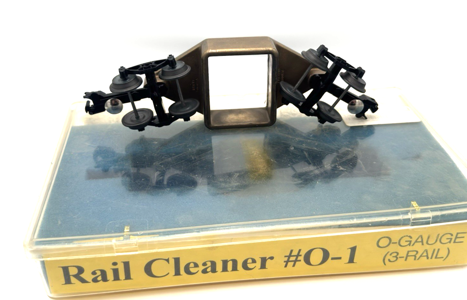 CenterLine Products O Gauge 3 Rail Rail Cleaner with Rollers in ...