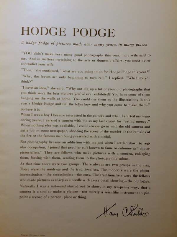 1952 Hodge Podge by Harry C Phibbs Vintage Photographic Art Collection ...