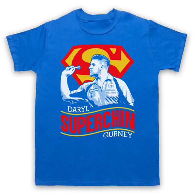 DARYL GURNEY SUPERCHIN DARTS TRIBUTE IRISH PLAYER MENS & WOMENS T-SHIRT ...