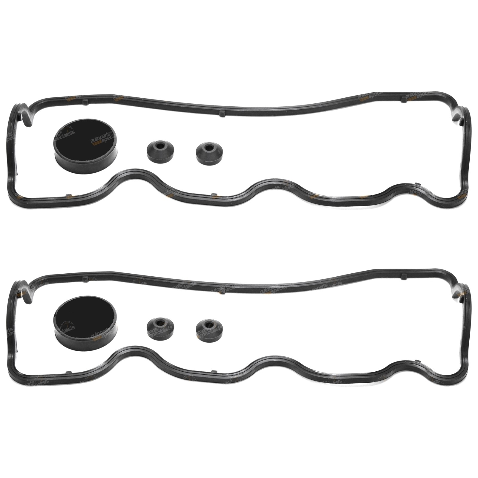2 Rocker Cover Tappet Gasket Sets for Magna TR TS V6 6G72 3.0L 1993 to ...