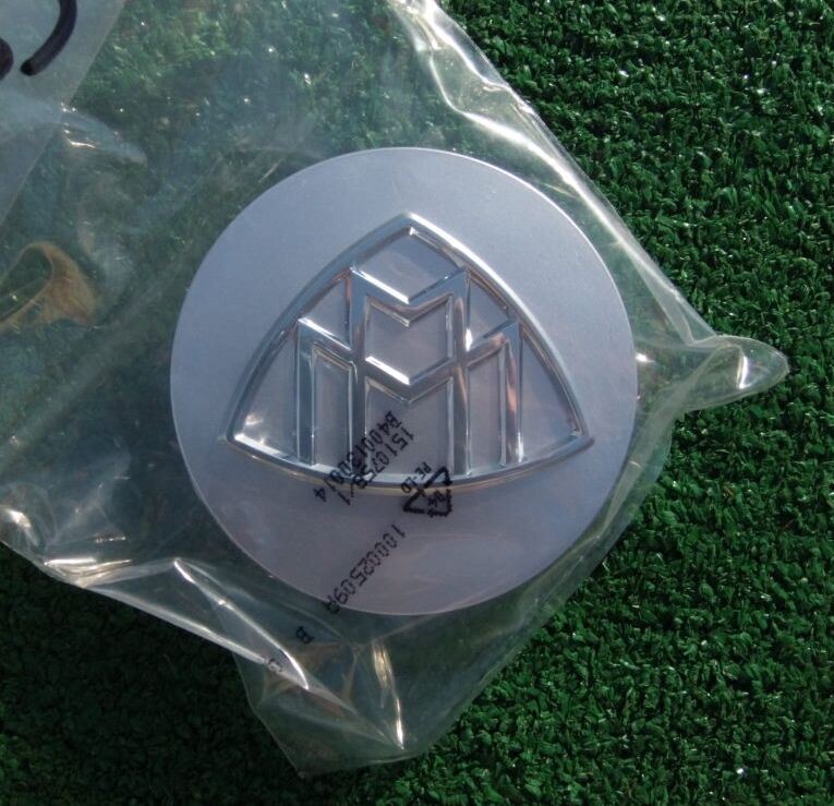 Factory Maybach Wheel Center Cap NEW Genuine Original OEM Chrome Logo 3 ...