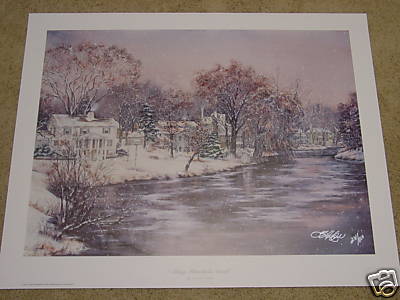 Susan Amidon "ALONG MINNEHAHA CREEK" Limited-Art-RARE | eBay
