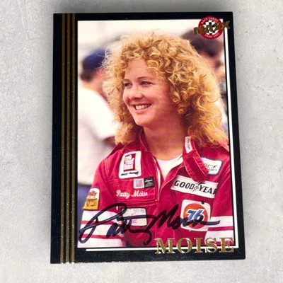 Patty Moise V2 1992 BLACK MAXX RACING #59 VINTAGE NASCAR signed card | eBay