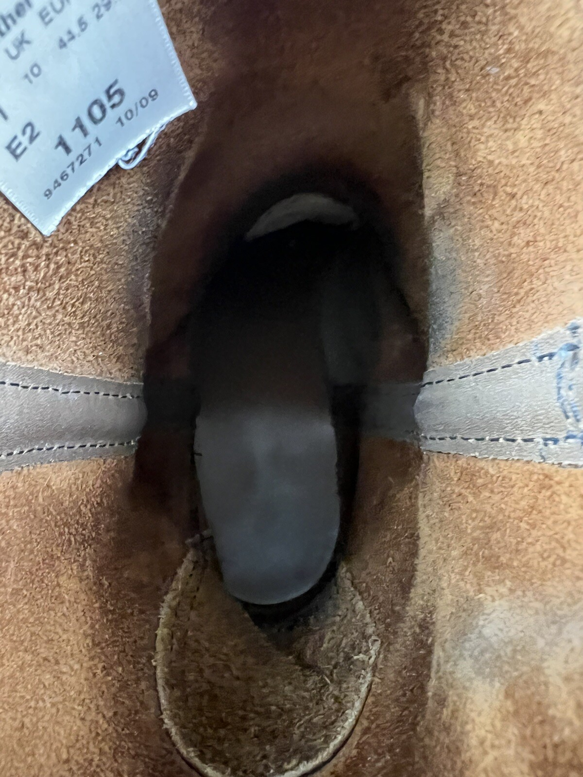 Red Wing 1105 Pecos Size 11EE Mens Brown Leather Work… - Gem