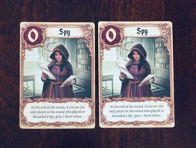 Love Letter Official (Spy Character Cards, 2 Count) Extra/Replacement ...