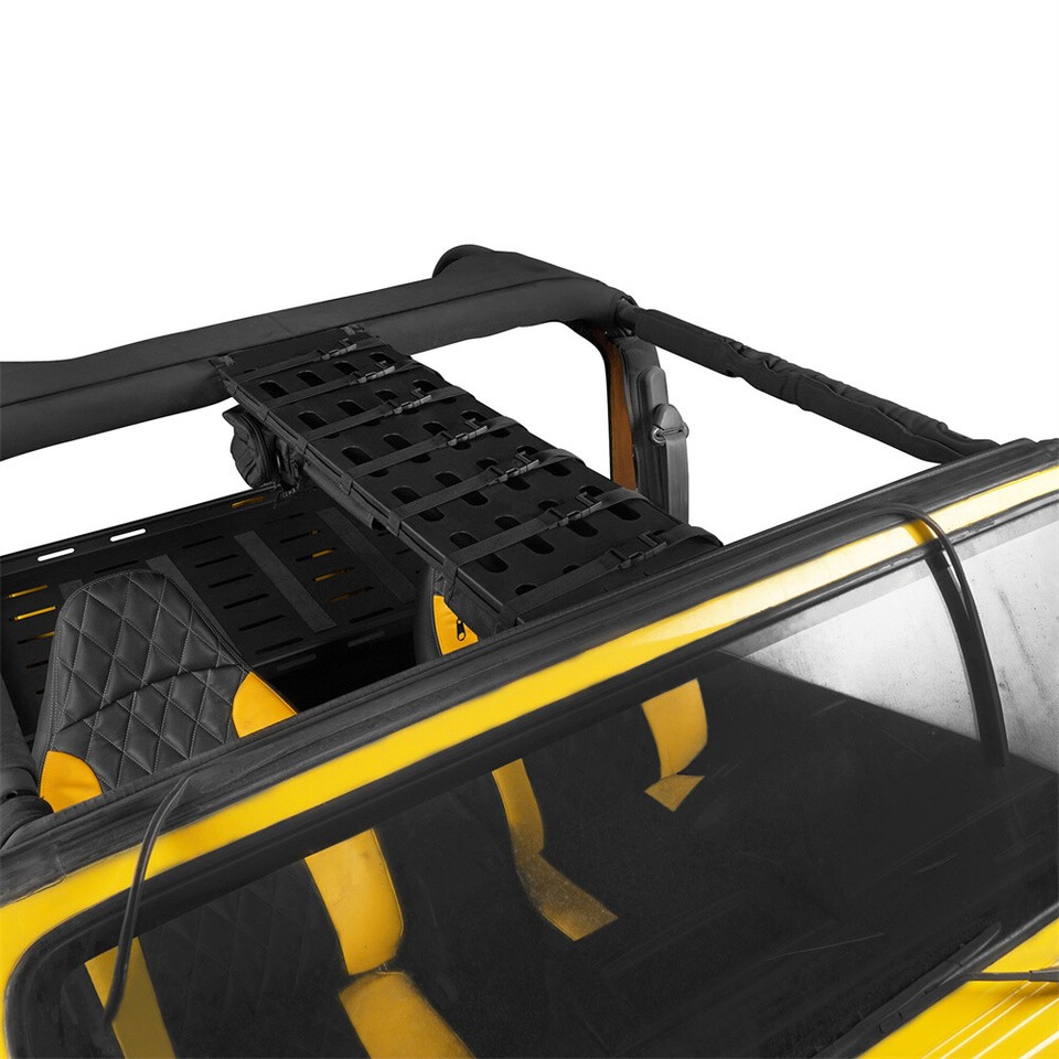 Front Overhead MOLLE Panel with 5x MOLLE Pouches Fit 1997-2006 Jeep ...