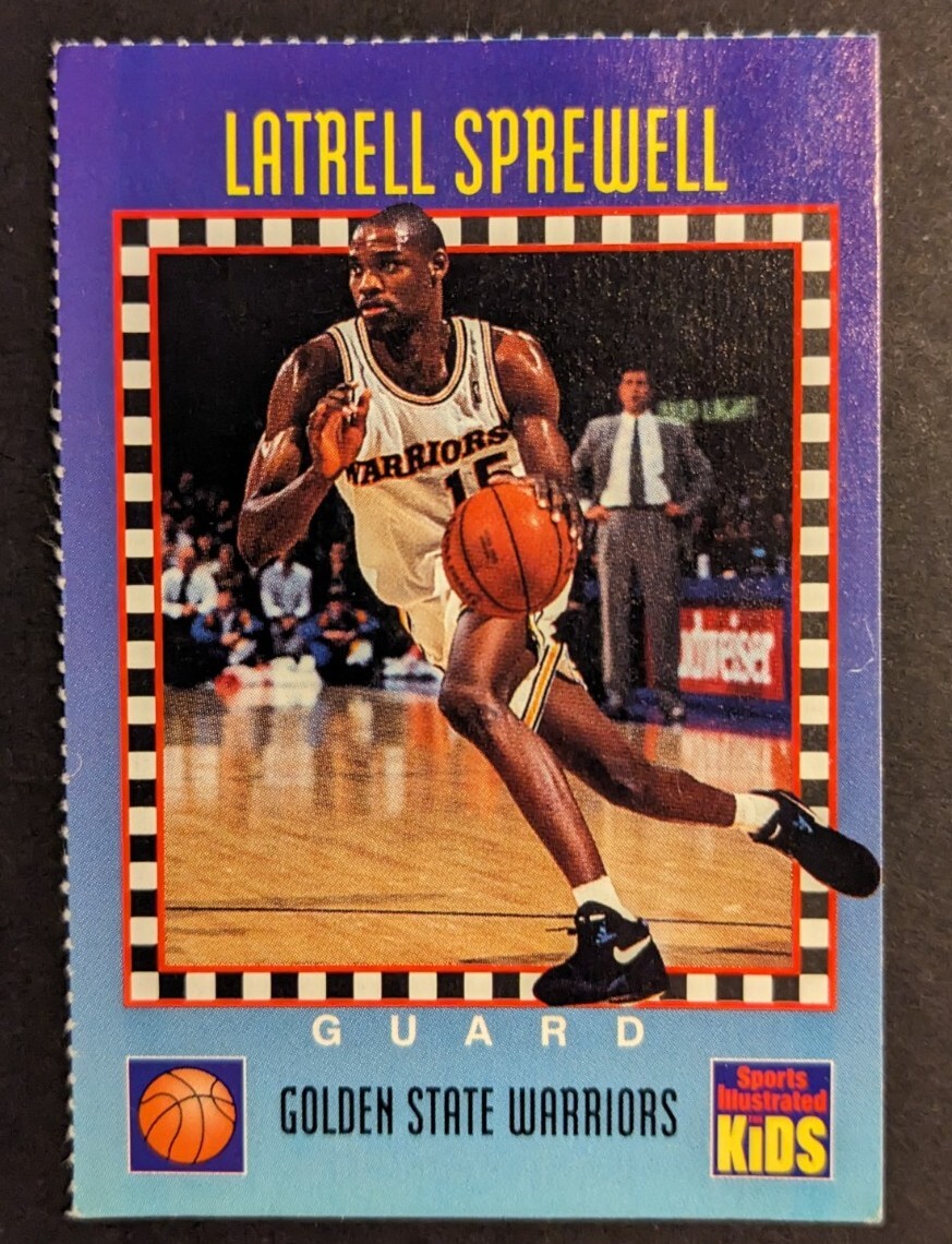 1994 Sports Illustrated for Kids Series 2 - Latrell Sprewell #295 for ...