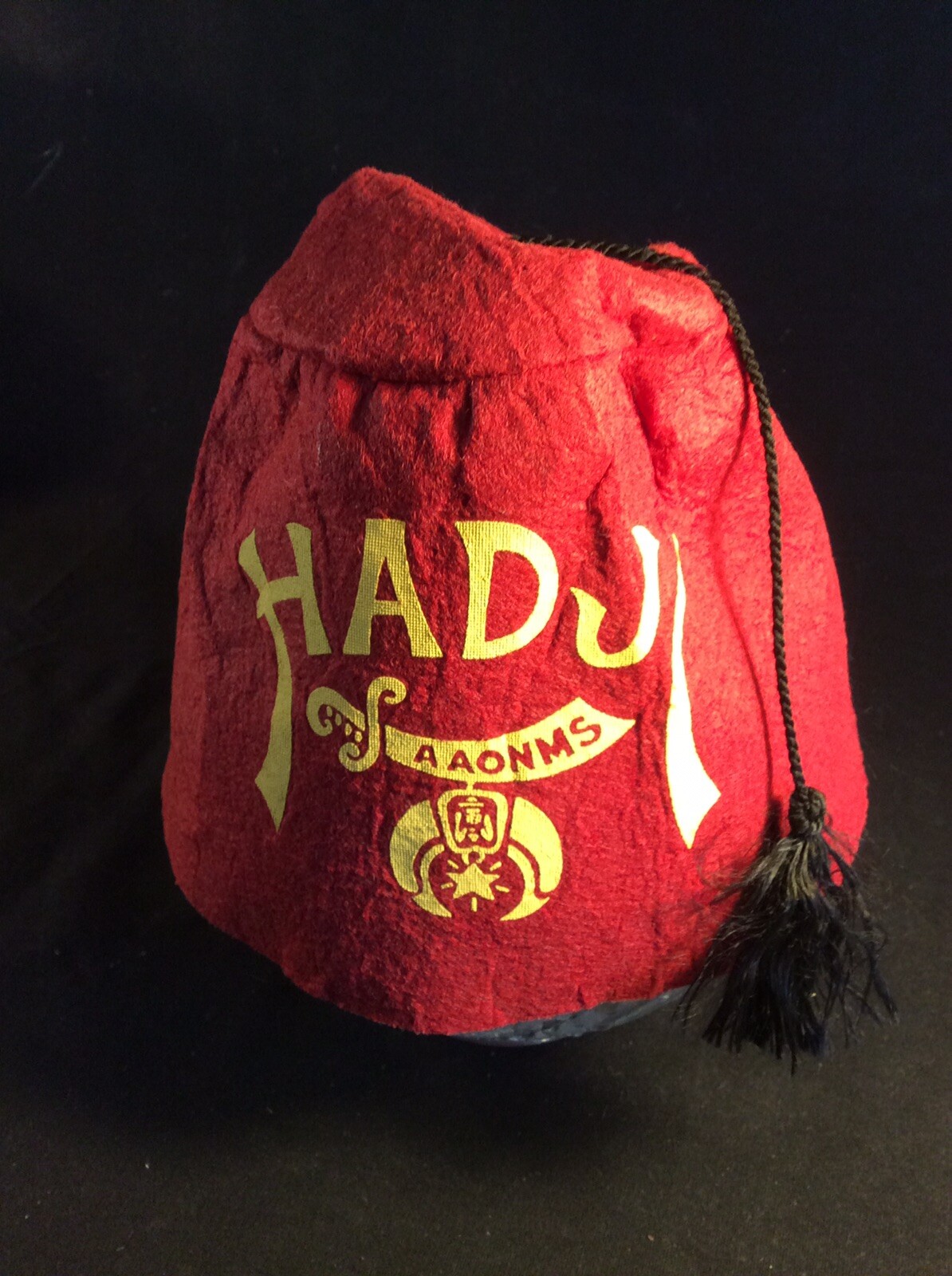 Vintage Masonic 32nd Degree Double Eagle Scottish Rite Hat Plus Fez Hat ...