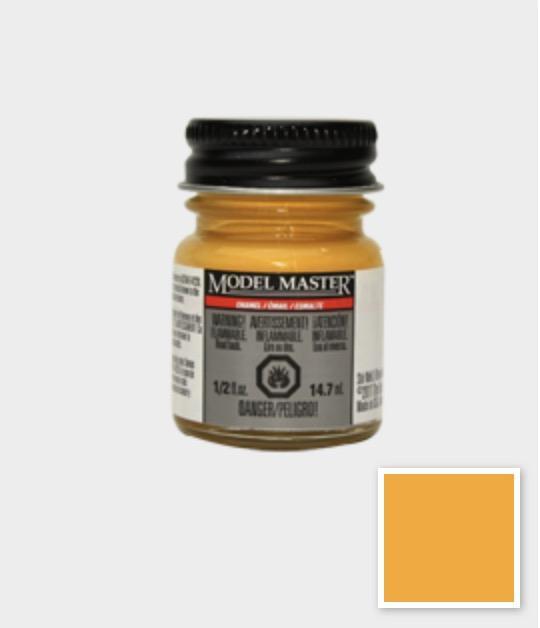 Testors 2717 Car Enamel Paint 1/2 Oz Bright Yellow Model Master Gloss ...